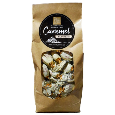 Caramels Durs à la Crème en Sachet de 500g - Maison Pèlerin