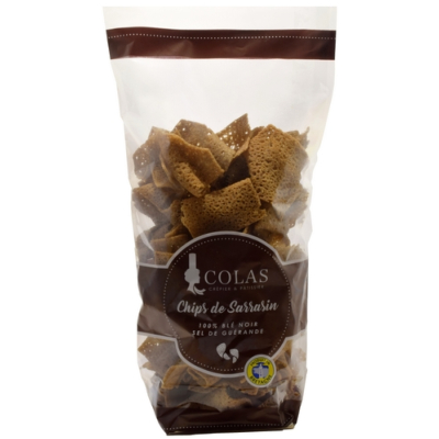 Chips de sarrasin nature - 100g - Crêperie Colas