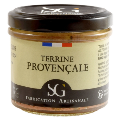 Terrine provençale - 90g - Les Saveurs Granvillaises